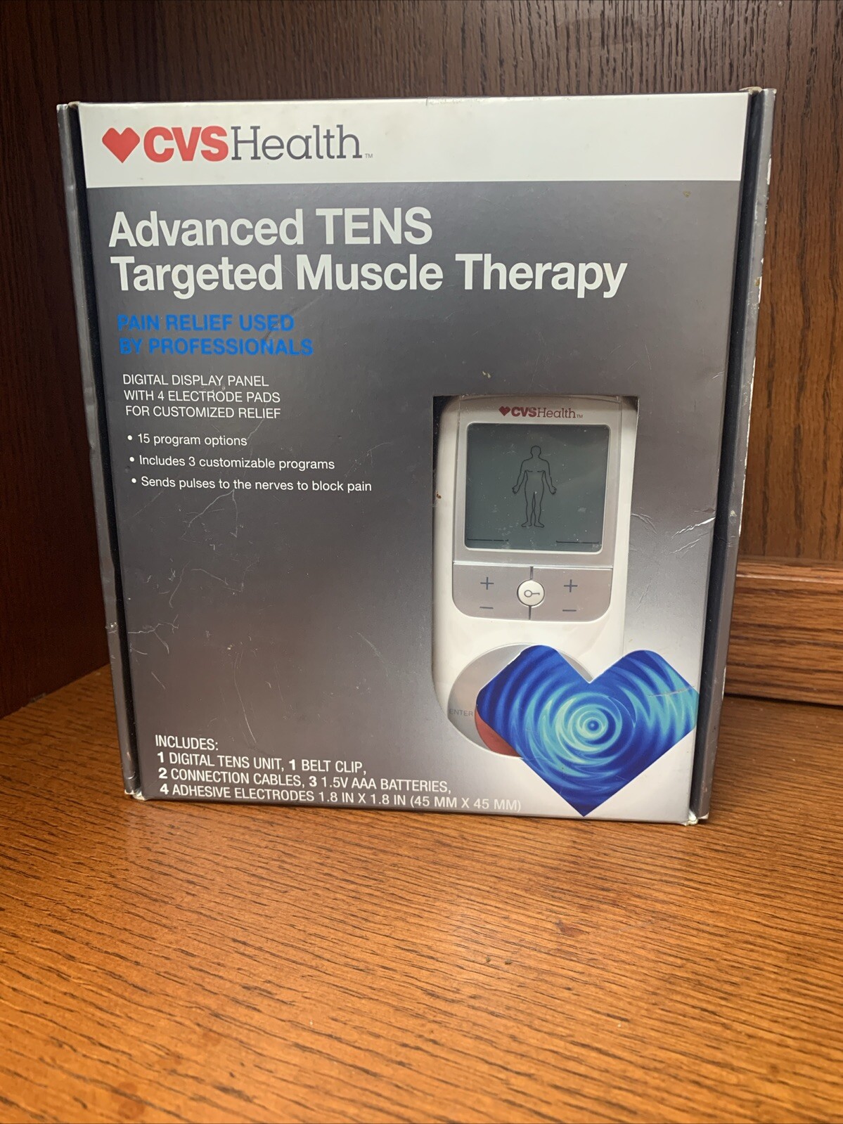 CVS Health Advanced TENS Targeted Muscle Therapy - New In Box | eBay