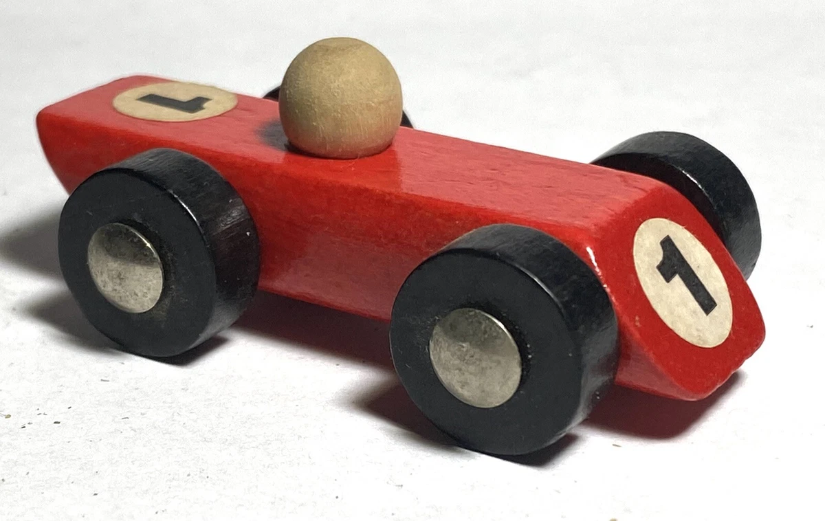 Wooden Toy Race Cars