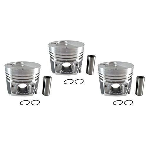 Pistons Set STD 83.1mm for Isuzu 3LD1 x 3 PCS (for Hitachi Daewoo IHI ...