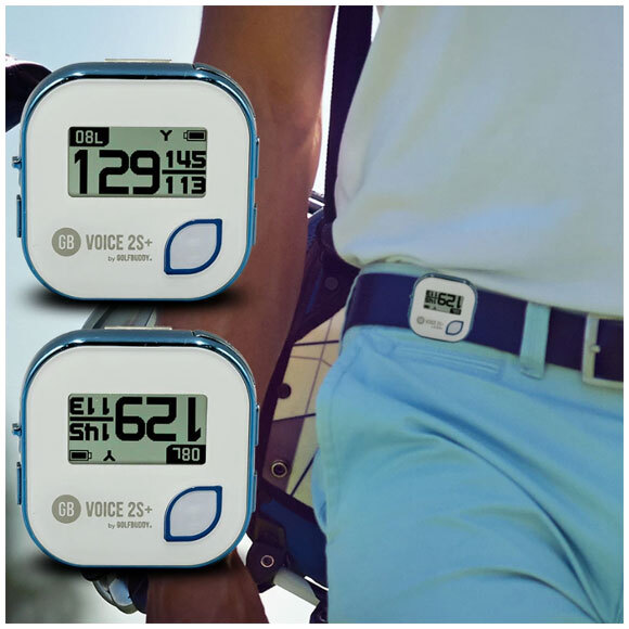 GolfBuddy GB Voice 2S+ Talking GPS Golf Rangefinder - Blue Black | eBay