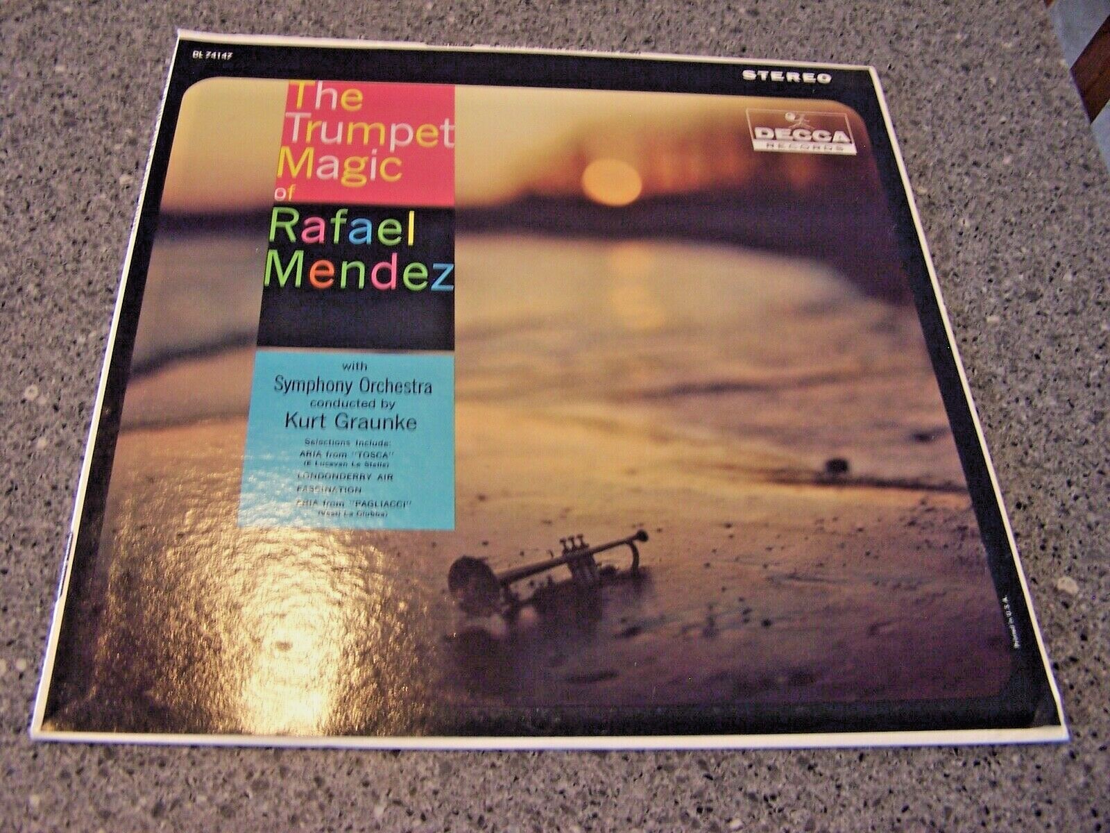 Rafael Mendez "The Trumpet Magic" MCA LP DL 74147 W/ORIG. INNER SLEEVE ...