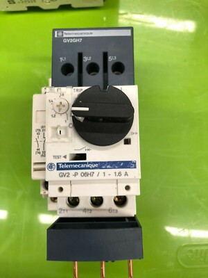 Telemecanique Schneider GV2P06 Motor Overload Circuit Breaker Starter 1 ...