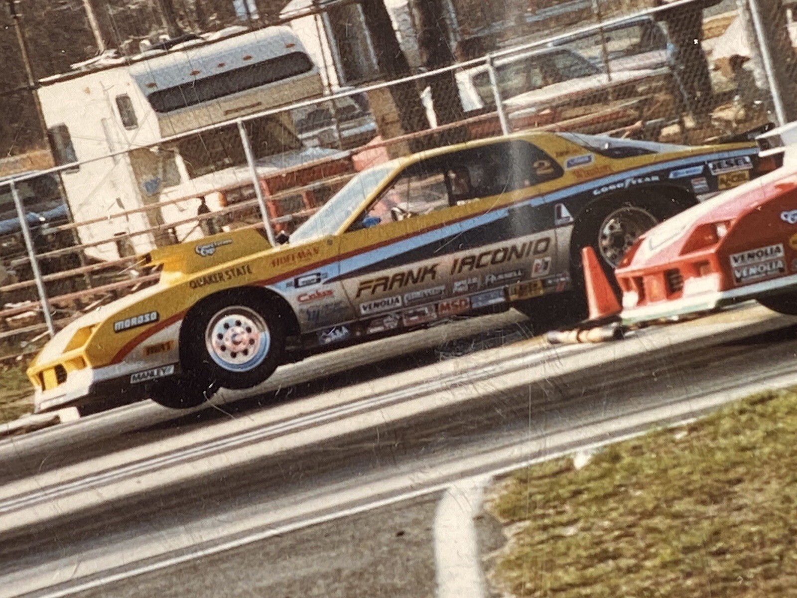 Vintage 1984 Frank Iaconio Pro Stock Camaro Photograph 5x7 Raceway Park ...