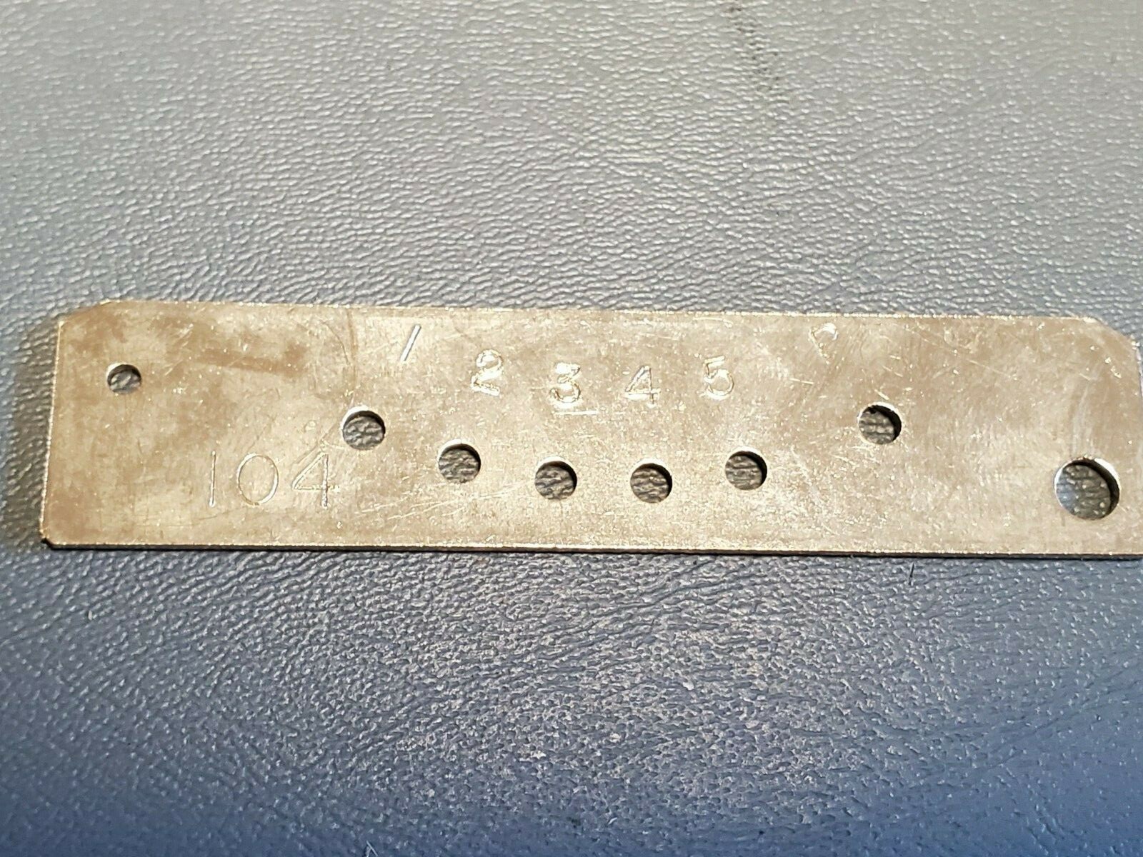 Exacta MK1 Key Cutter/Key Punch Single Spacing Plate Various Ones Sold ...