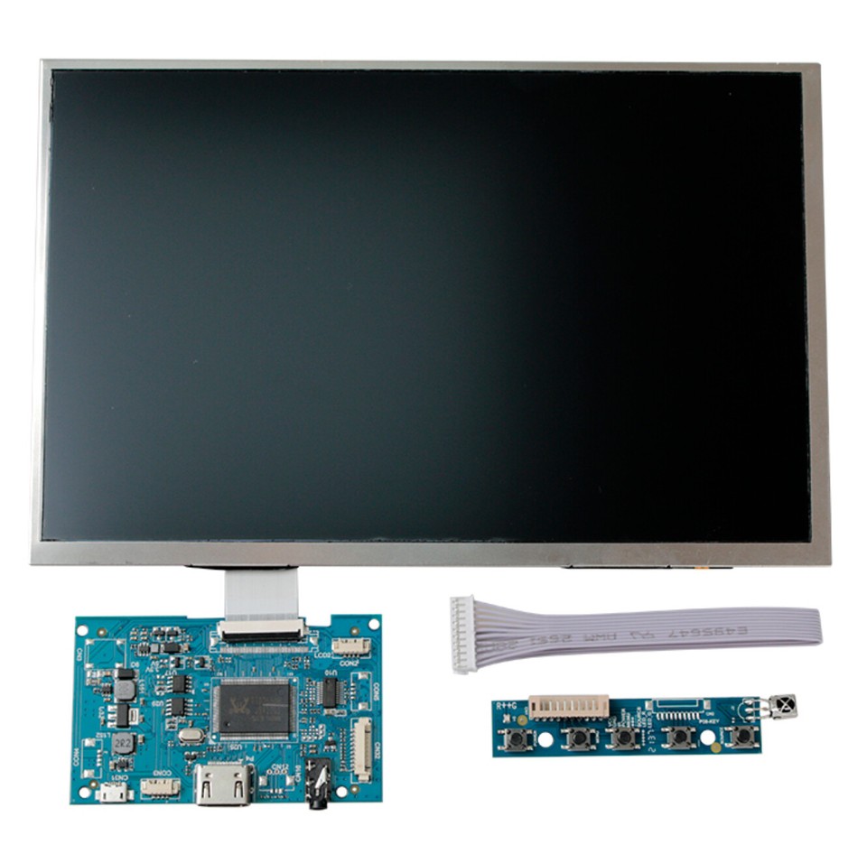 5/7/8/9/10.1 inch HD LCD screen 5V USB display driver board touch ...