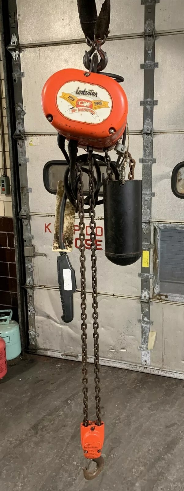 CM Direct stock discount 1 2 Ton Chain Hoist 4 Overhead Model Lodestar ...