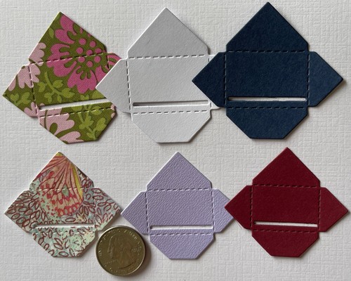 MAKE A MINI ENVELOPE Die-Cuts (6pc)Present•Christmas•Birthday •Special ...