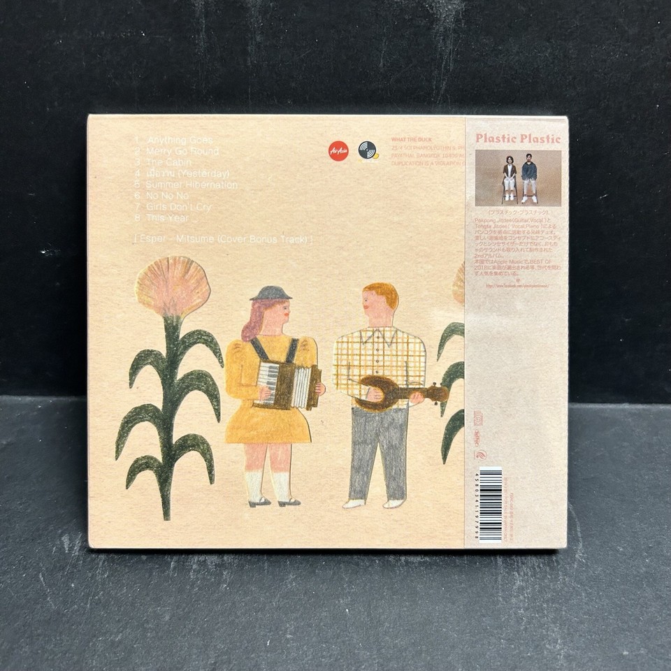 PLASTIC PLASTIC Anything Goes CD Thai Indie Pop JAPANESE OBI What the ...