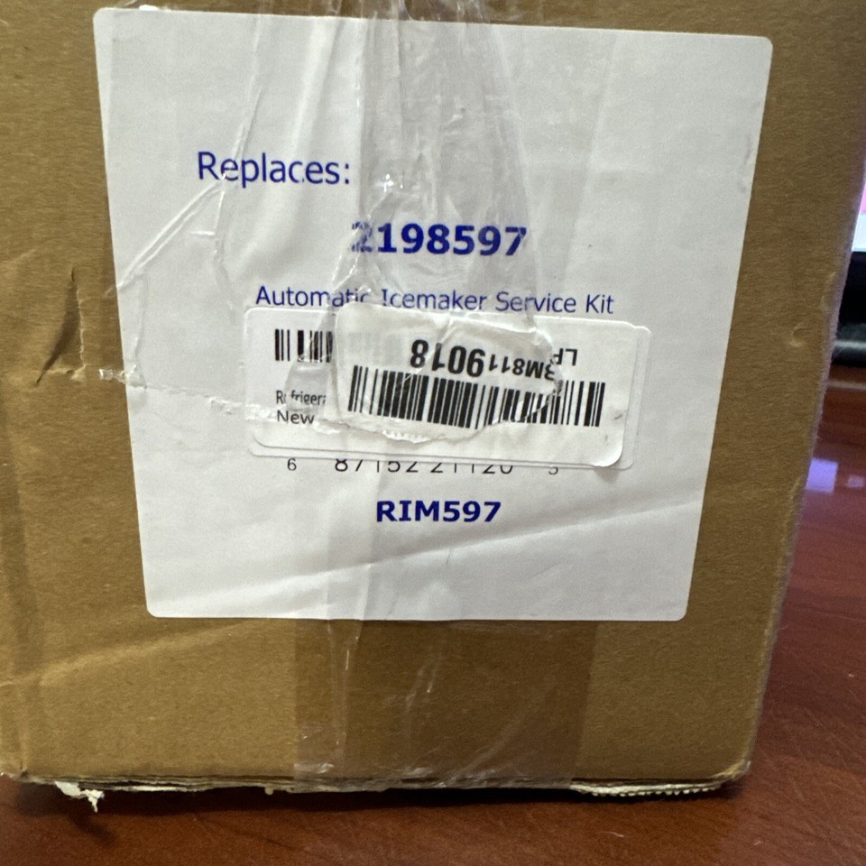 Supco RIM597 Replacement for Whirlpool 2198597 8 Cube Ice (A7) | eBay