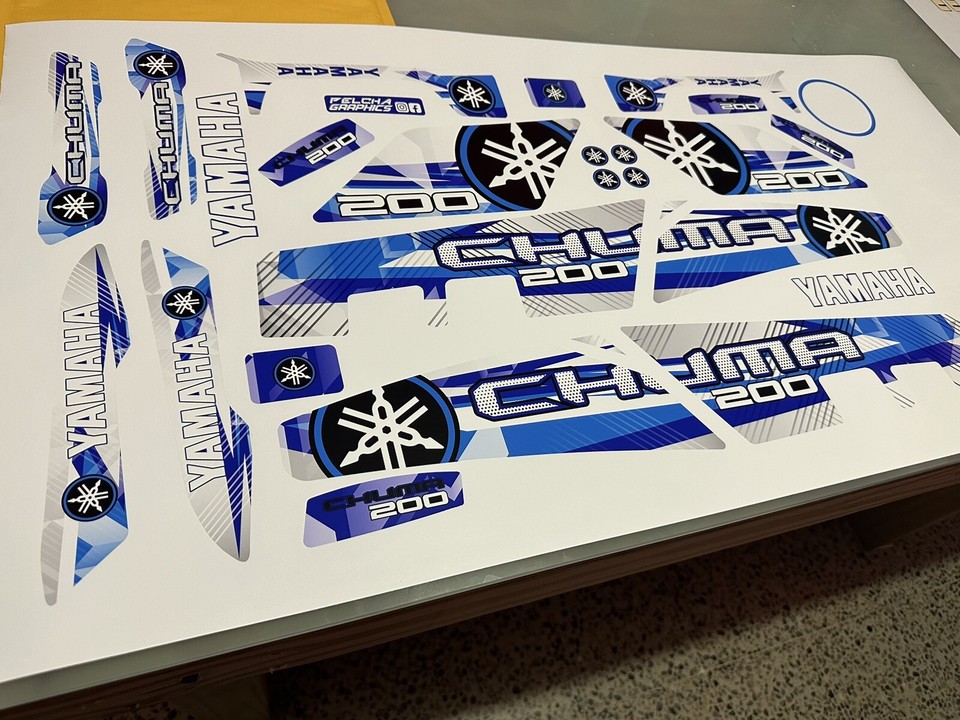 Kit Graficas Yamaha Chuma 200 2022-2024 | eBay