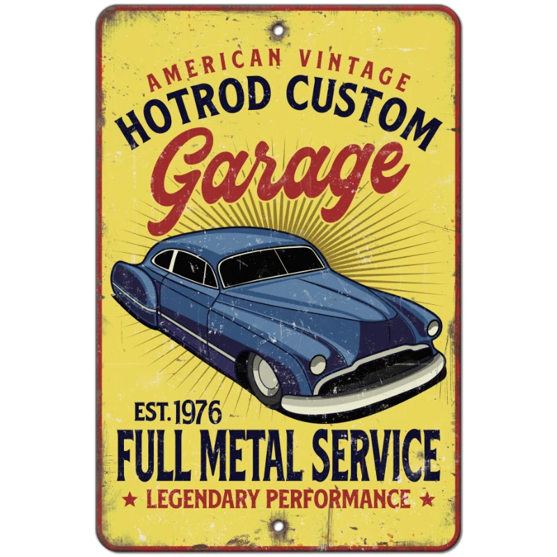 Antique Car Signs