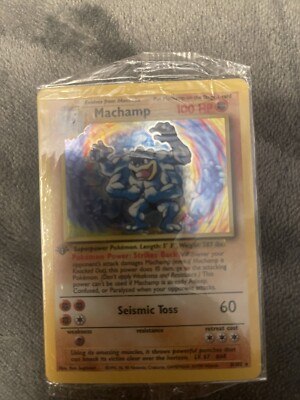 machamp 1st edition holo sealed | eBay