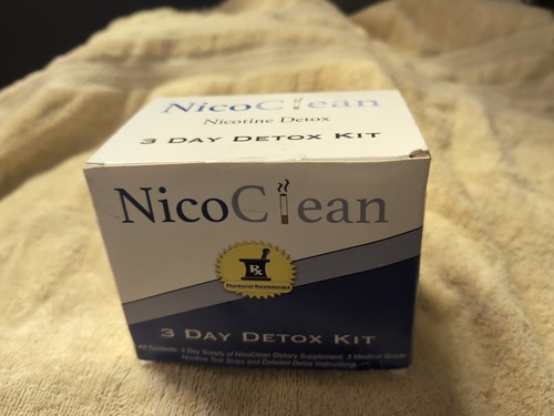 NicoClean 3 Day Detox Kit ELIMINATE NICOTINE METABOLITES EXP. 1/31/26 ...
