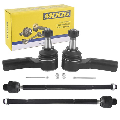 4PCS MOOG Front Inner and Outer Tie Rod Ends Kits for 2006 - 2012 Dodge ...