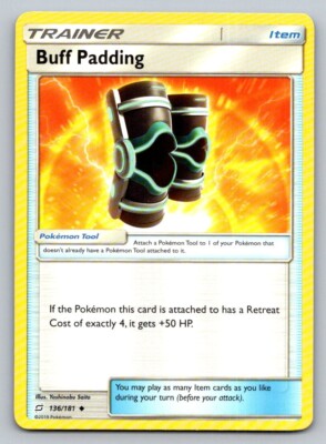 Pokémon Regular Buff Padding 136/181 | eBay