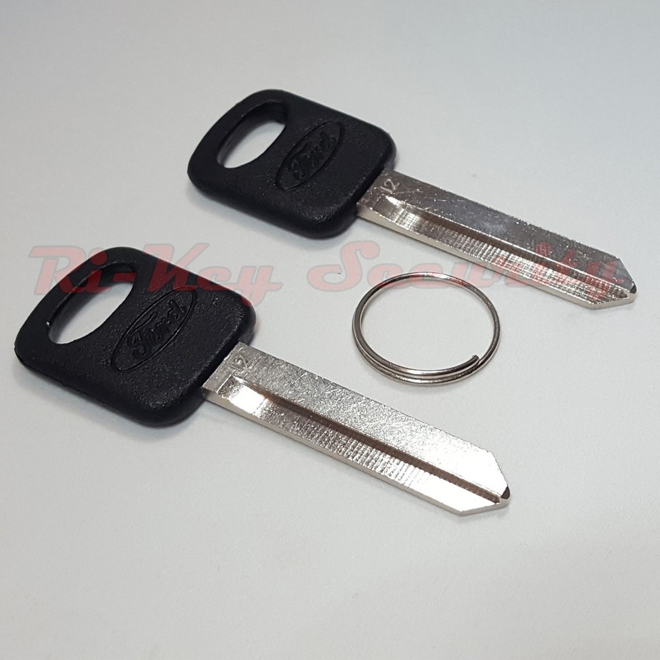 2 Original Ford Keys Blank With OEM Ford Logo For Ford Mercury Mazda ...