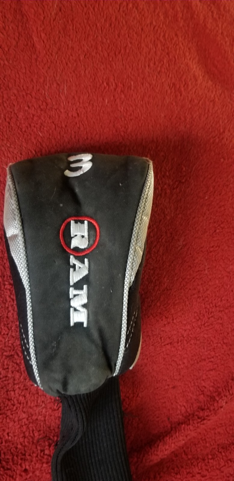 RAM 3 Wood Golf Club Head Cover Black-FREE SHIPPING HERE 😀🇺🇲😀 | eBay