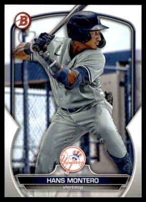 2023 Bowman Draft #BD-12 Hans Montero - New York Yankees | eBay