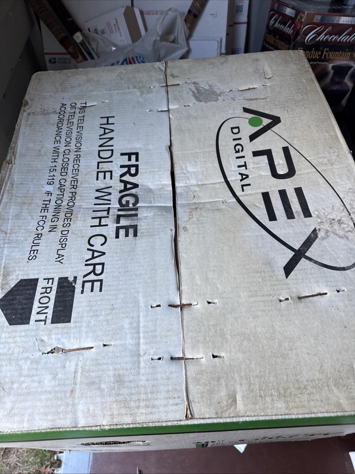 Nice Rare New NOS Apex AT2002S 20" Retro Gaming Color CRT TV Television ...