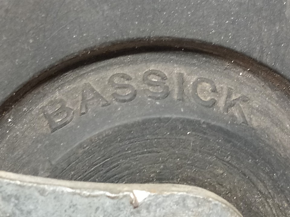 BASSICK HEAVY DUTY CASTER Industrial Swivel Caster Wheel Grease Zirks ...