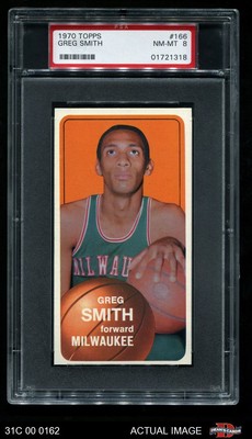 1970 Topps #166 Greg Smith Bucks Western Kentucky PSA 8 - NM/MT | eBay