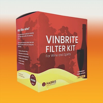 Harris Vinbrite Wine Filter Kit MkIII For Filtering Home Made Wine ...