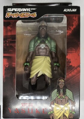 New Super7 Netflix Anime Yasuke Supervinyl Achojah 6" Action Figure | eBay