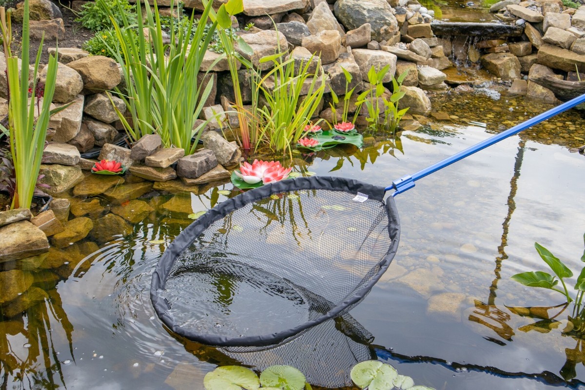 Heavy Duty Pond Net Heavy Duty Water Garden Koi Fish Pond Fish Catching ...