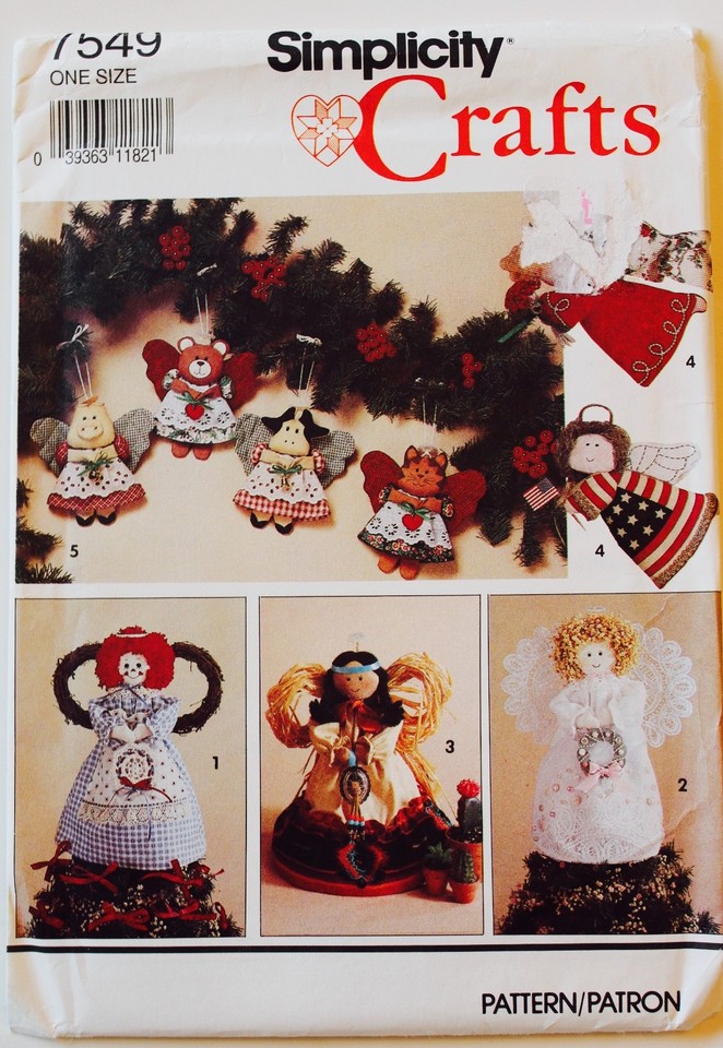 Vtg Christmas Craft Sewing Pattern ~ UC ~ U Pick! | eBay