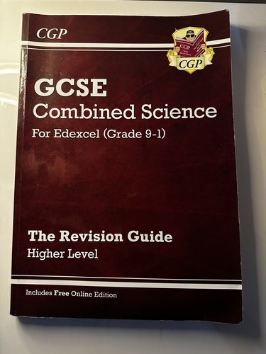 GCSE Combined Science Edexcel Revision Guide 9-1 Higher With Online ...
