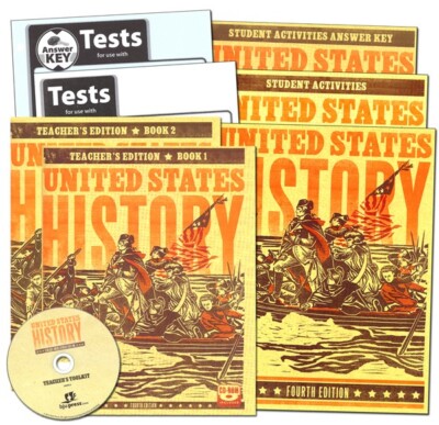 BJU Bob Jones 11th grade UNITED STATES HISTORY 11 COMPLETE SET Student ...
