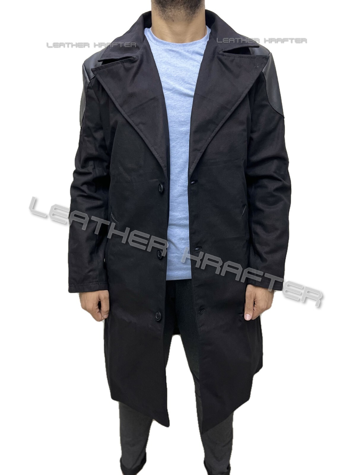 Billy Butcher The Boys Karl Urban Cotton Trench Coat Overcoat Jacket | eBay