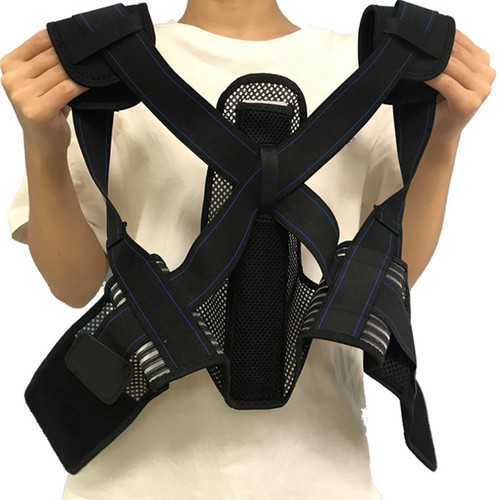 Posture Corrector Back Support Upper Back Brace for Neck Hunchback ...