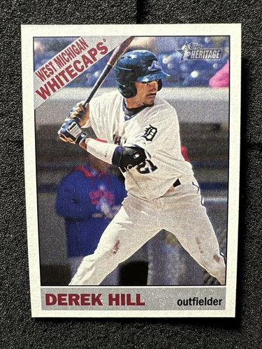 DEREK HILL #56 2015 Topps Heritage Minor League Edition QTY Rookie ...
