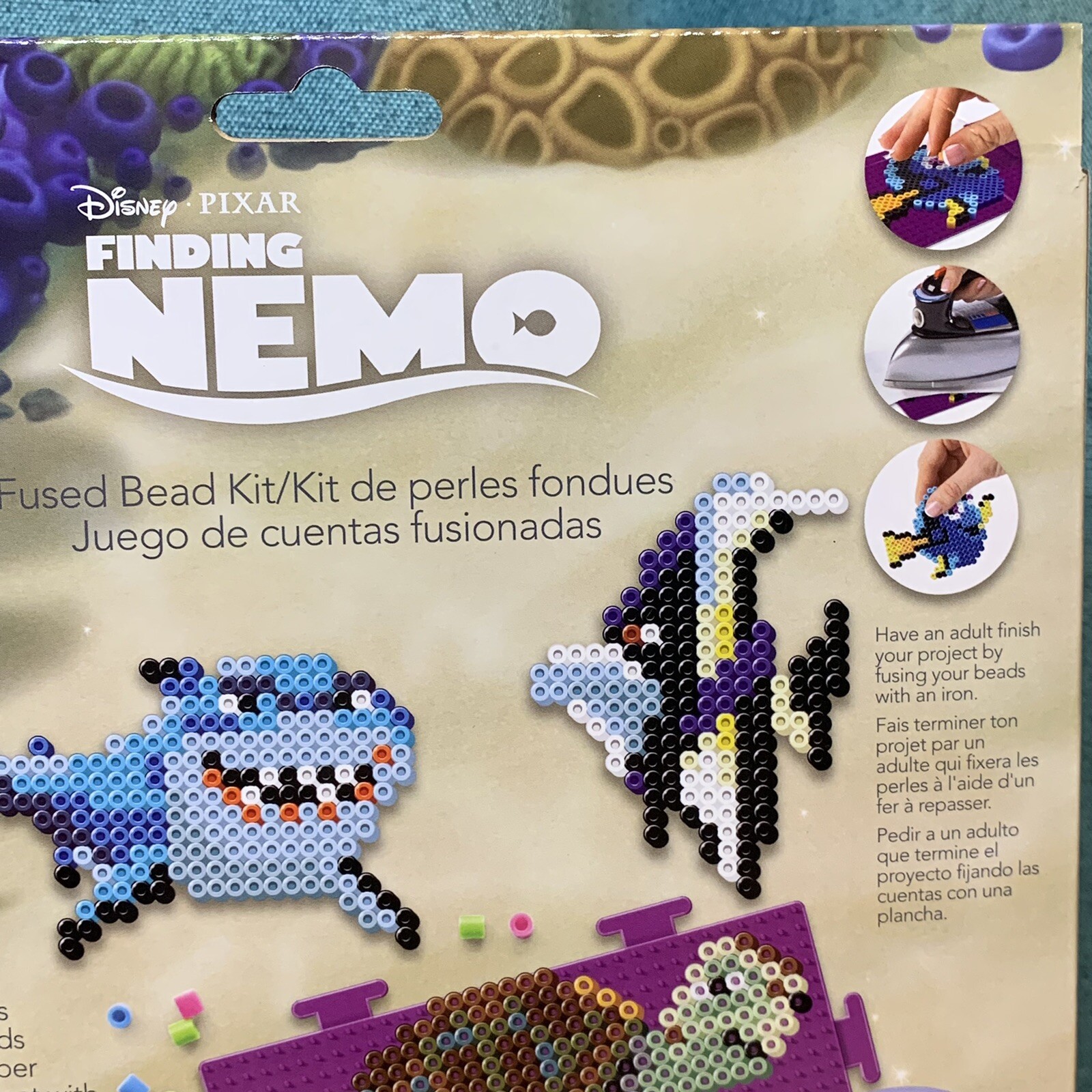 Disney PIXAR TOY STORY & FINDING NEMO Set fused bead kits PERLER 2000 ...