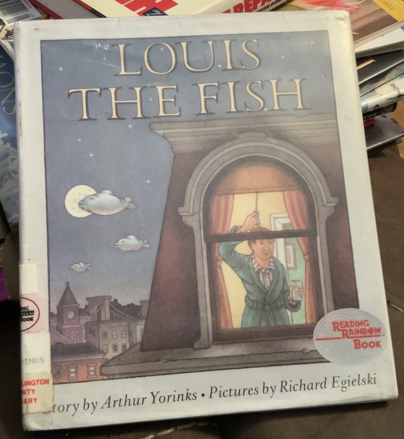 Louis the Fish by Arthur Yorinks (1980, Hardcover) for sale online | eBay