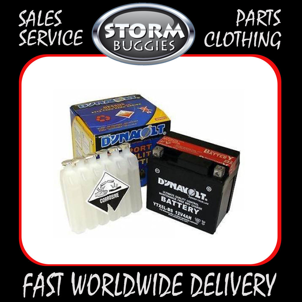 Apollo Orion 70cc & 110cc Dynavolt DTX5L-BS Quad Bike Battery ...