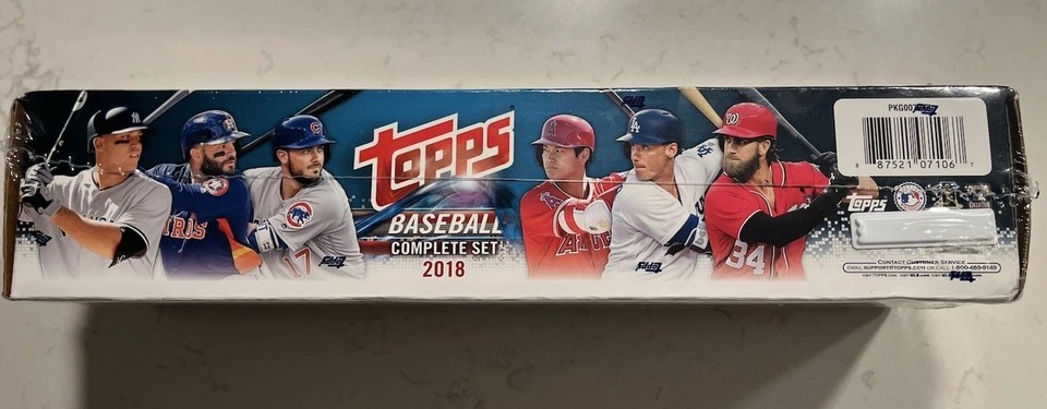 2018 Topps Baseball Complete Set 1-700 Factory Sealed Box Shohei Ohtani ...