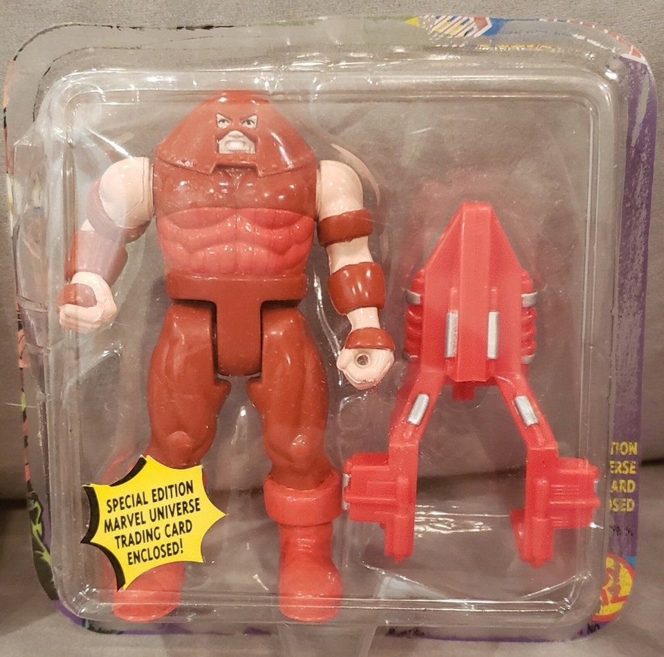 Vintage 1991 Marvel JUGGERNAUT uncanny X-men POWER PUNCH TOYBIZ Damaged ...