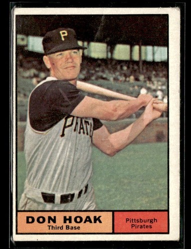 1961 Topps #230 Don Hoak VG | eBay
