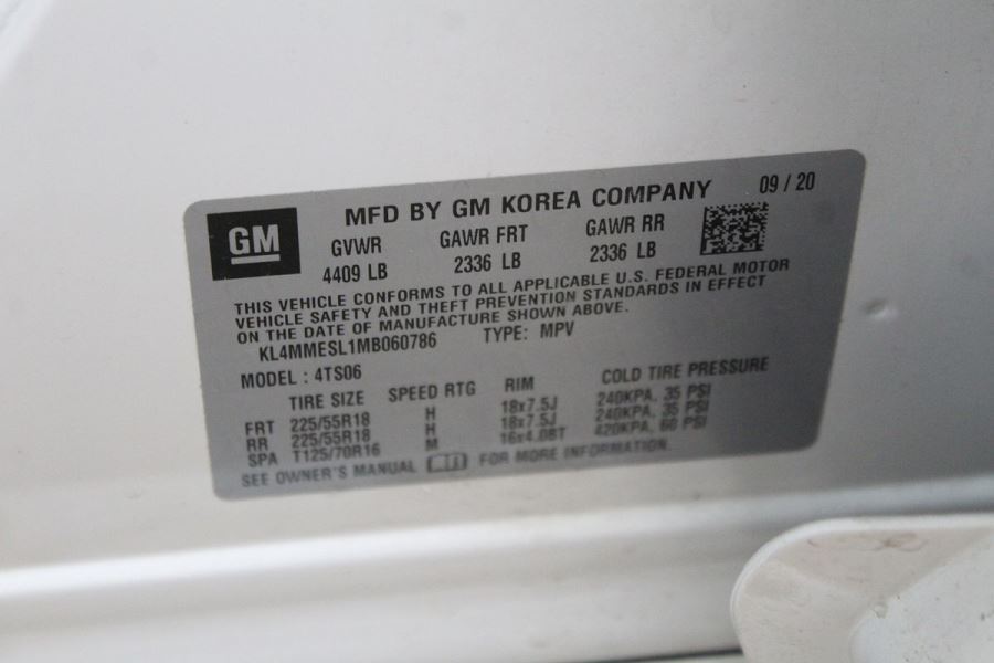 Aluminum 18x7.5 5x115mm Wheel 42481744 For 20-22 Buick Encore GX ...