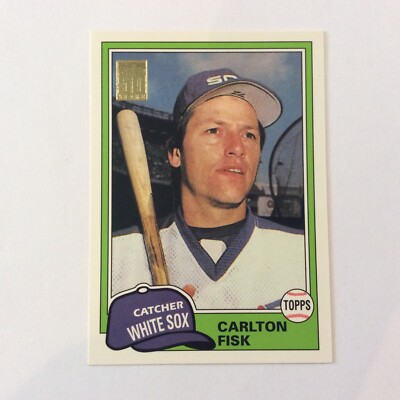 2001 Topps Traded T100 Carlton Fisk Chicago Reprint #1 of 45 | eBay