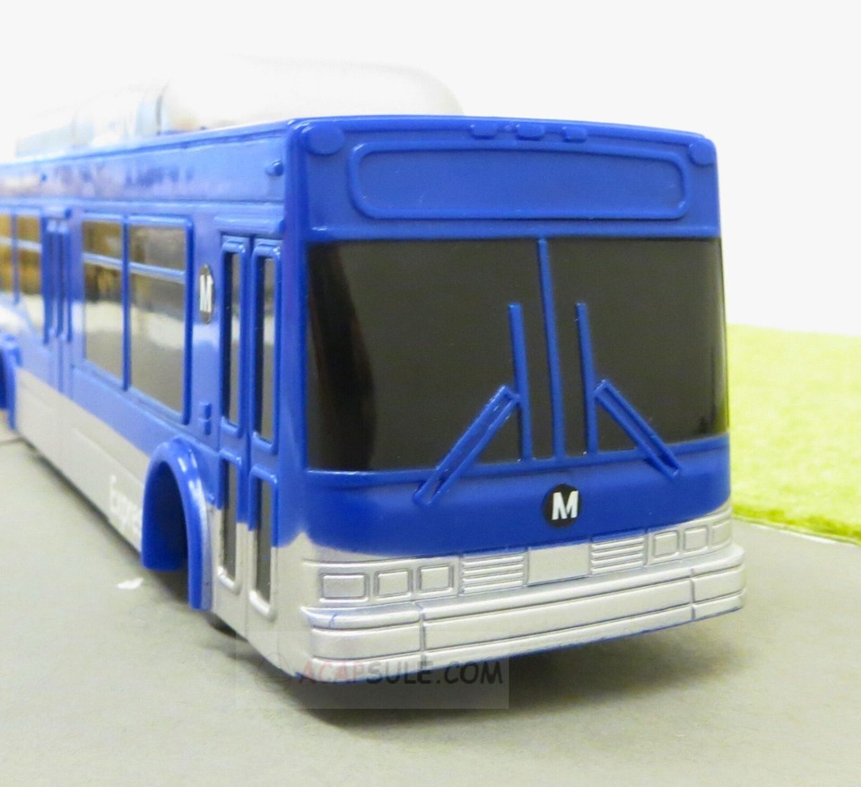 Los Angeles Metro NABI Toy Bus in Blue Express Livery Plastic 10 Inches ...