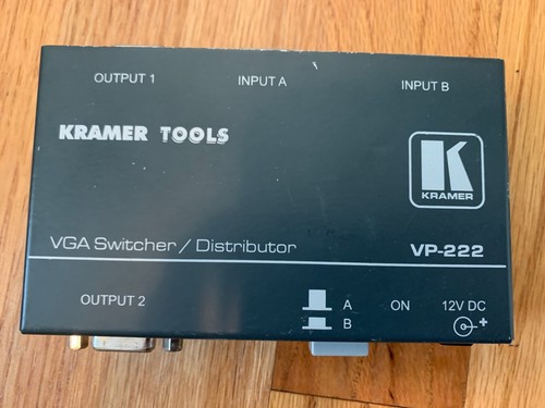 Kramer Tools VP-222 VGA Switcher/ Distributor | eBay