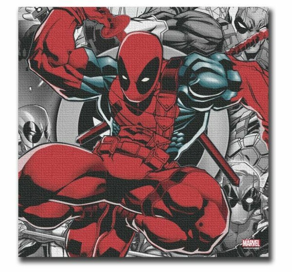 Marvel Deadpool Collage Jump 12x12 Wall Décor for sale online | eBay