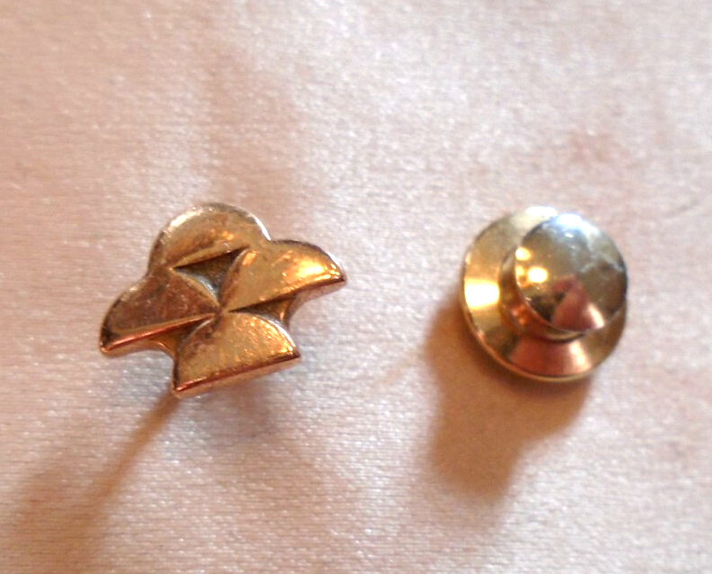 Vintage 10k Gold Tie Tack Lapel Pin CTO Registered | eBay