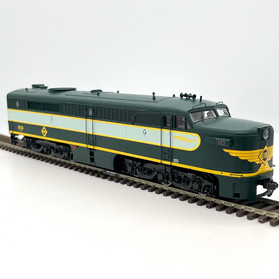 MTH HO Scale 8020861 Erie Alco PA Locomotive A/A Units DCC Proto 3 ...