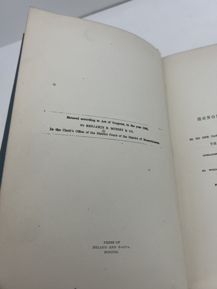 The Green Mountain Boys 1881 Revised Edition Vintage HC Book Judge D. P ...