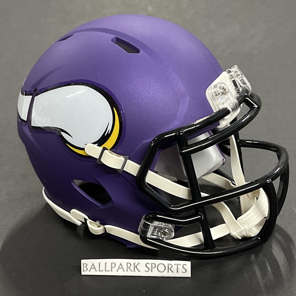 Minnesota Vikings Speed Mini Helmet Riddell NFL Licensed Brand New! | eBay