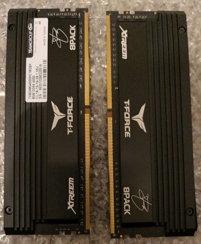 TeamGroup T-Force Xtreem 8Pack Edition 8GB DDR4 1 x 8 Gb stick, 6 Av ...